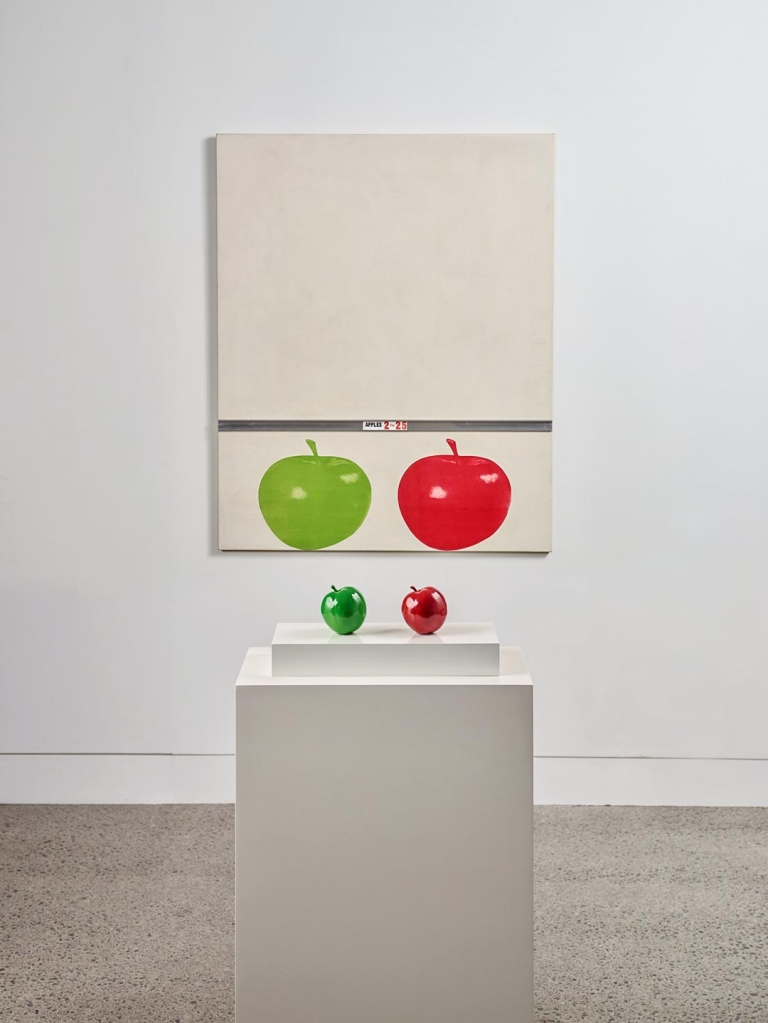 Billy Apple and his apple artworks - Apples and People